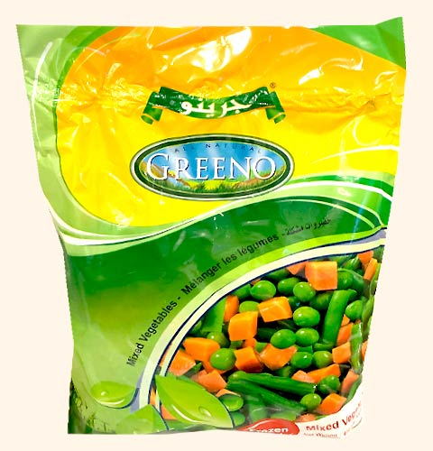 Mix Grönsaker Frys 20*400g Greeno
